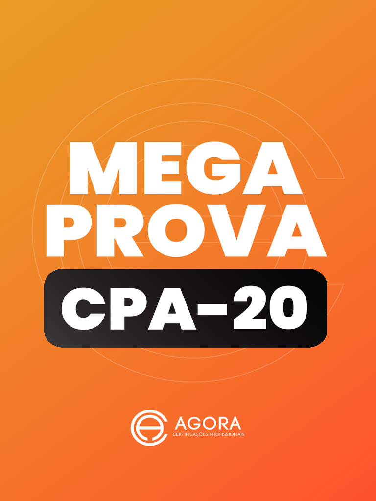 Mega Prova Cpa-20 | PDF