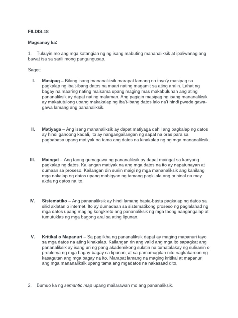 Module 3 Takdang Aralin 1 | PDF