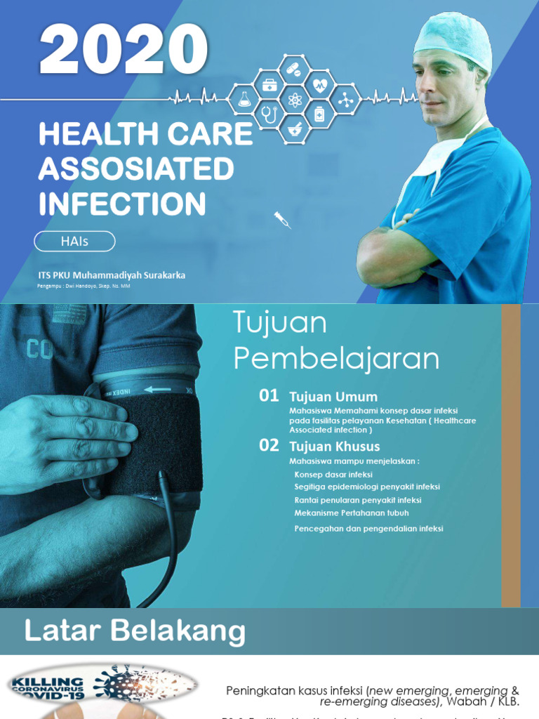 Materi 1. Konsep Dasar Infeksi - Compressed | PDF