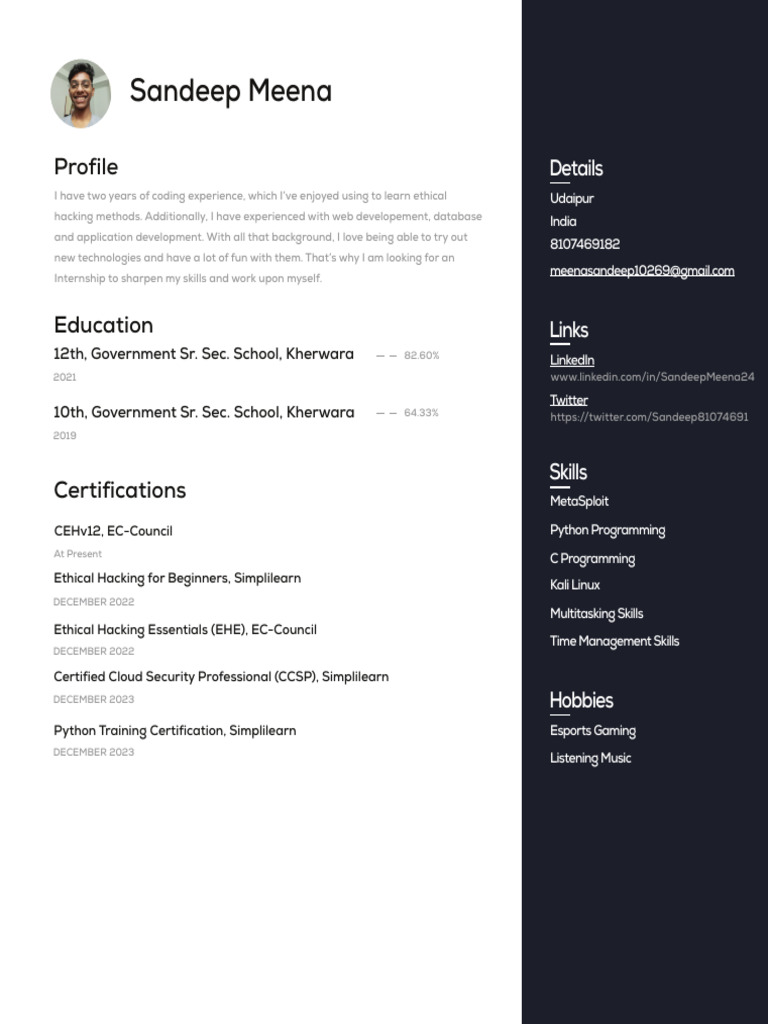 Sandeep Meena - Poornima University | PDF