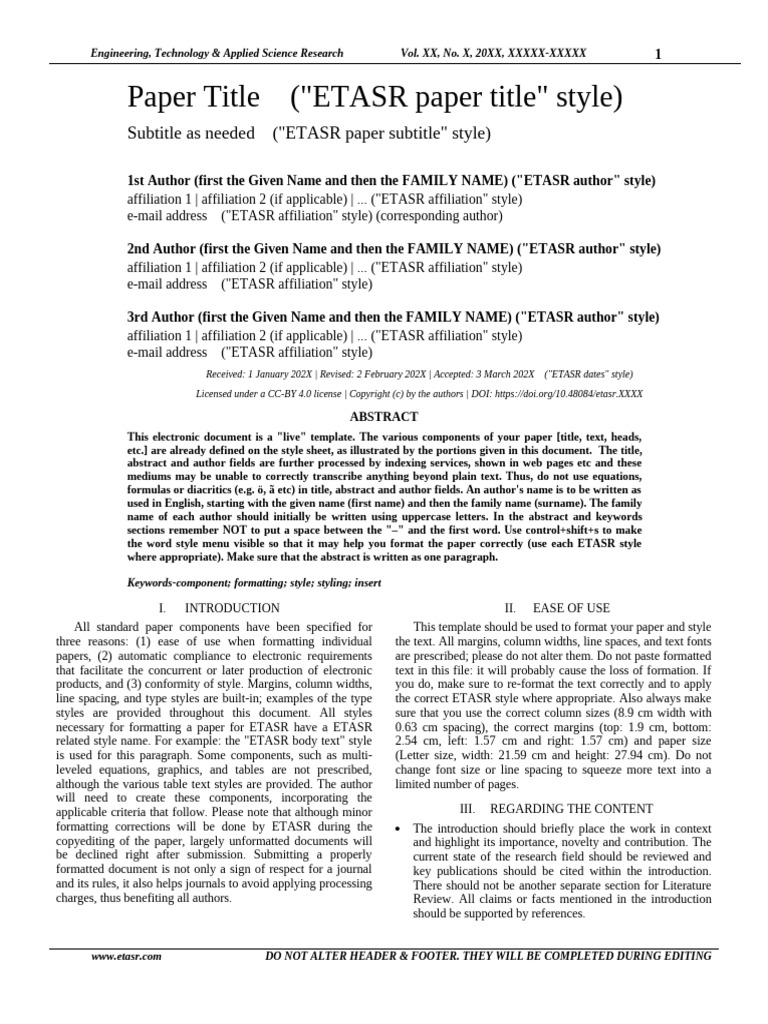 Etasr Template Oth | PDF | Citation | Bracket