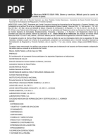 Nom 092 Ssa1 1994 | PDF | Agua | Relaciones personales, crianza y desarrollo personal