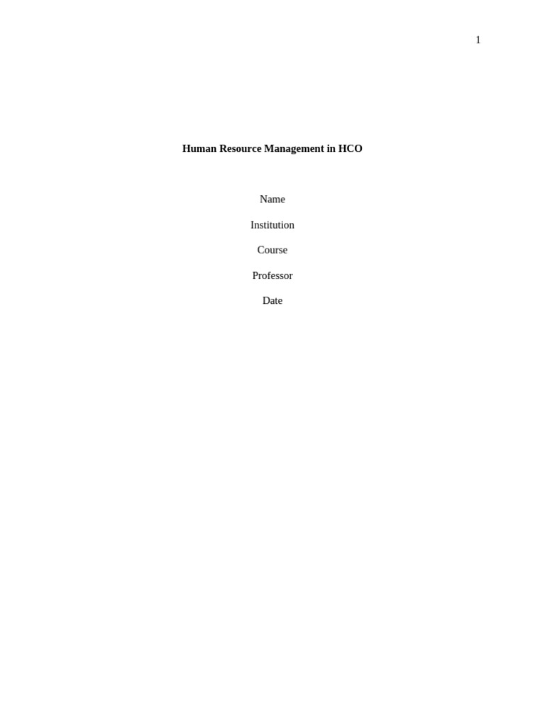 HR Management Strategies in Nursing | PDF | Nursing | Occupational Burnout