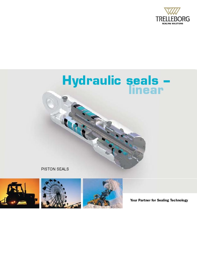 Hydraulic Seals Linear | PDF | Piston | Extrusion