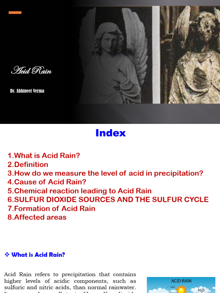 L1-4_Acid Rain | PDF | Sulfur | Sulfur Dioxide