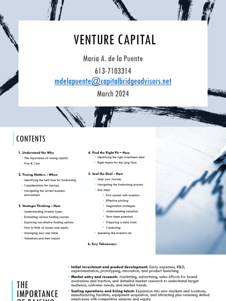Venture Capital Fundraising Guide | PDF | Stocks | Valuation (Finance)
