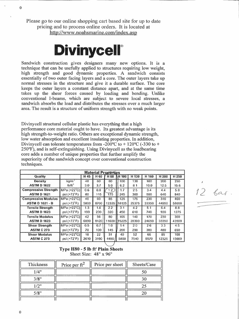 Klegecell Divinycell | PDF