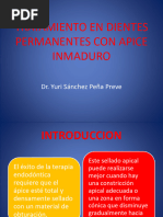 Tecnica de Apexificacionr | PDF