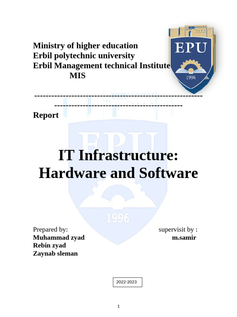 Infrastructure Hardware and Software Week 2 | PDF | Cloud Computing ...