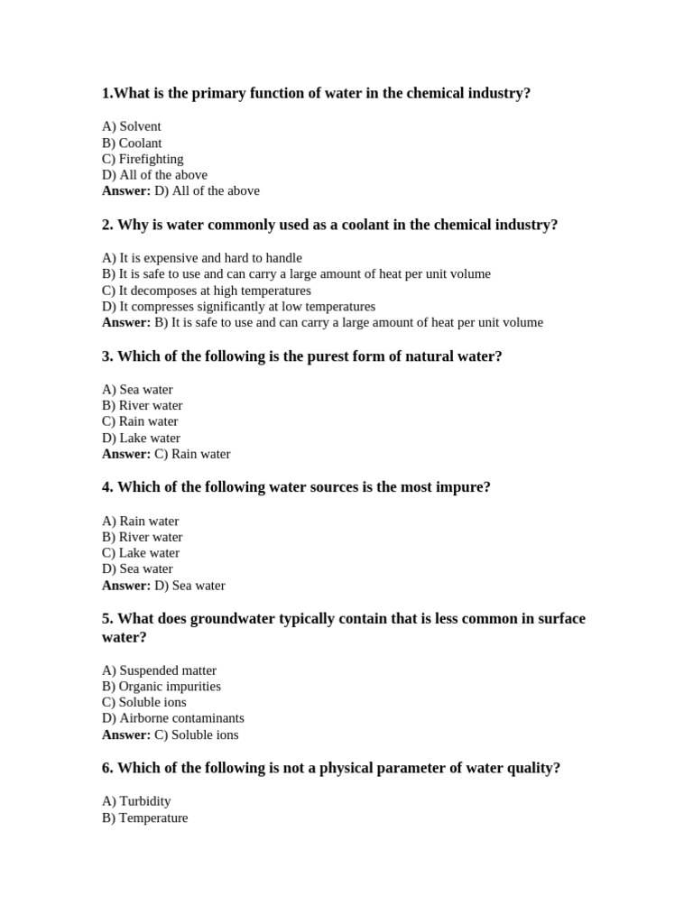 Water 1 | PDF | Water | Earth Sciences