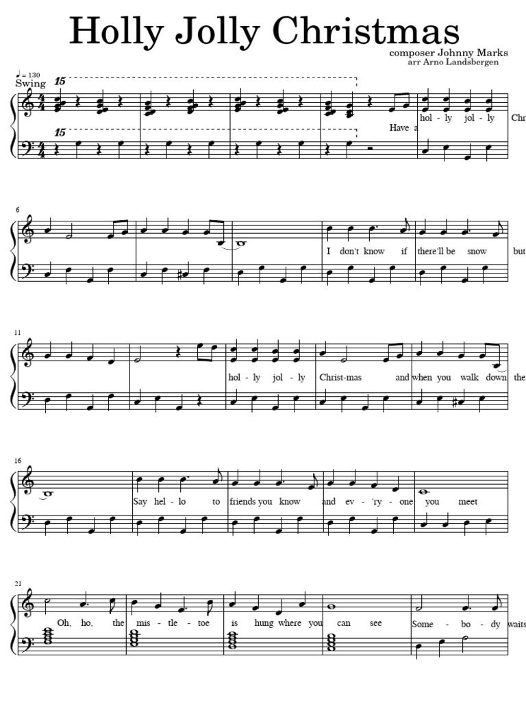 Christmas Sheet Music | PDF