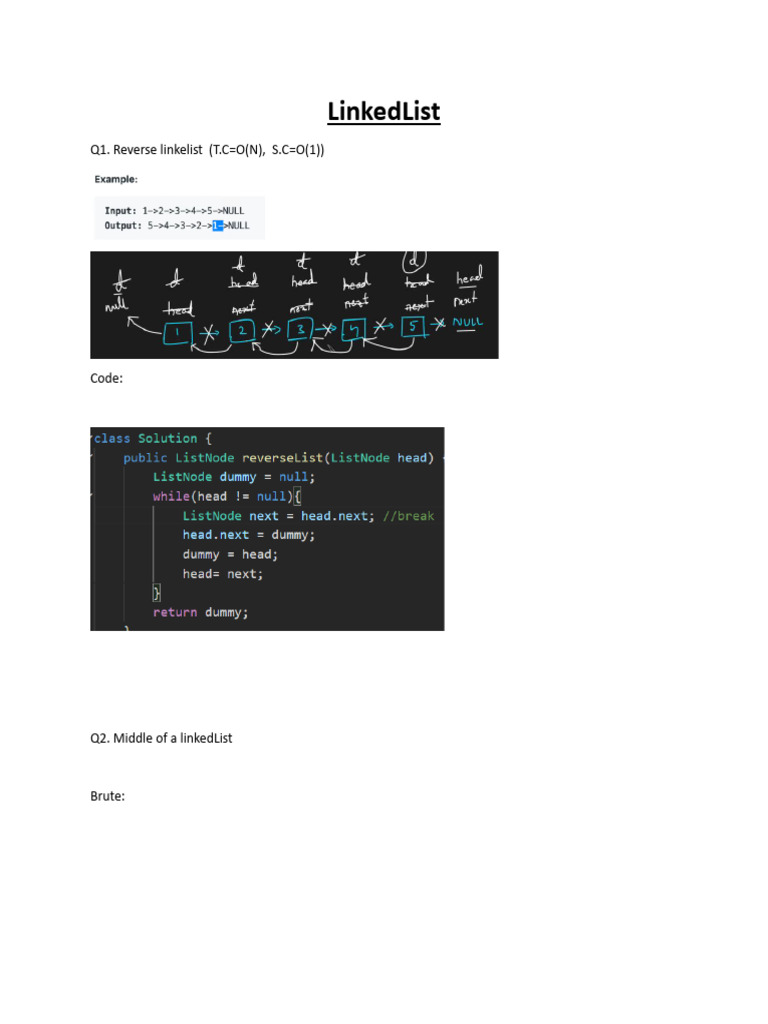 Linked List | PDF | Algorithms And Data Structures | Computer Programming Linked List | PDF | Algorithms And Data Structures | Computer Programming