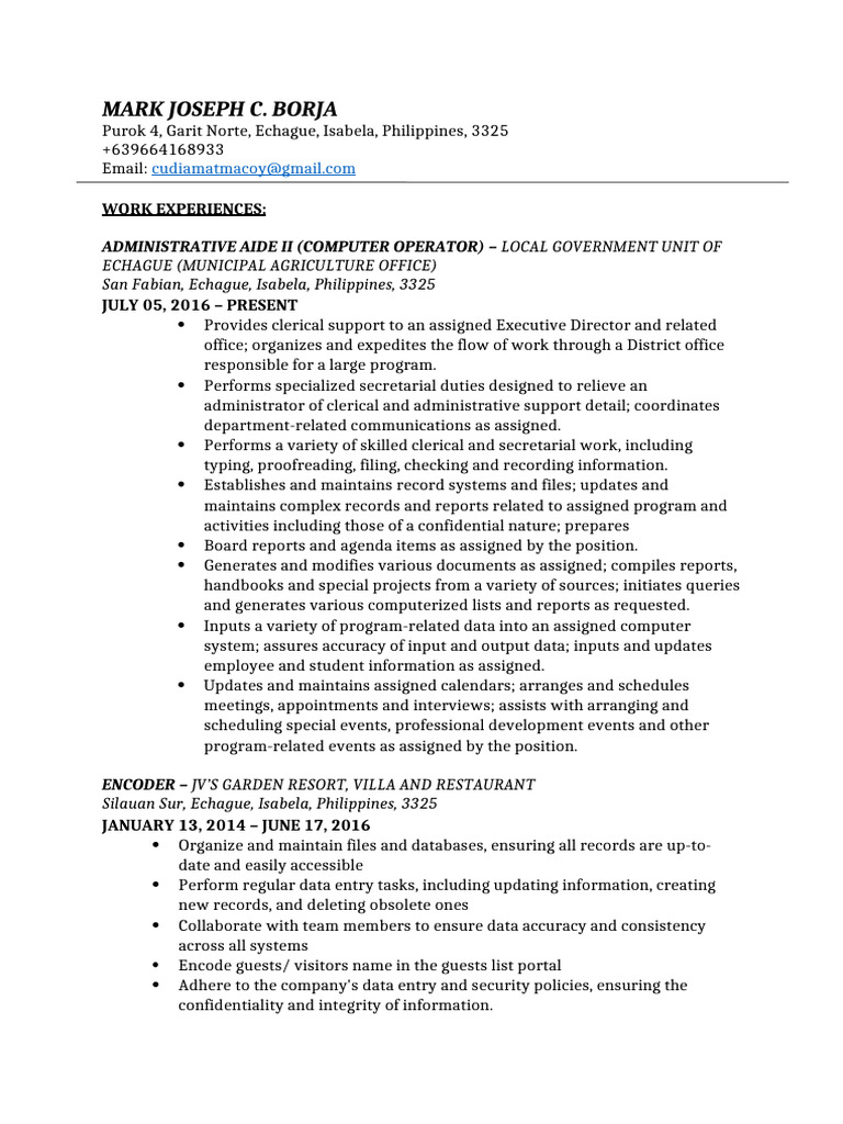 RESUME | PDF | Computing | Information Technology