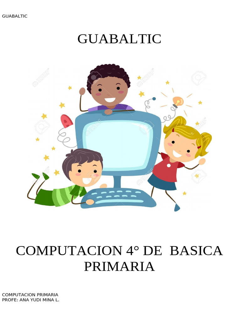 Computación 4to Grado - Primaria AnaY | PDF | Informática | Software