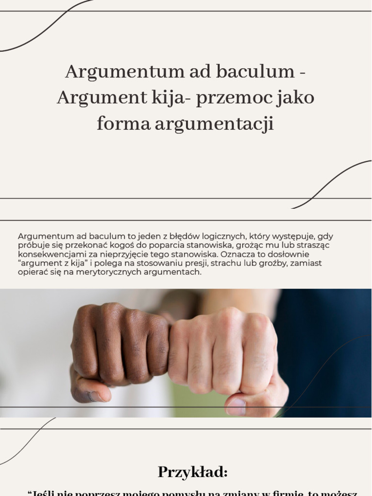 Wepik Marta Spiewak I Julia Szlucik Argumentum Ad Baculum 202402041521128mUH | PDF