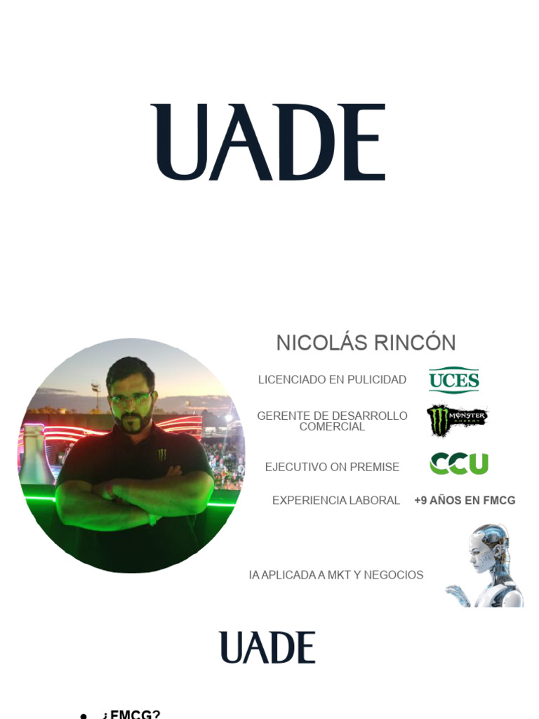 Presentacion Uade | PDF | Supermercado | Negocios económicos