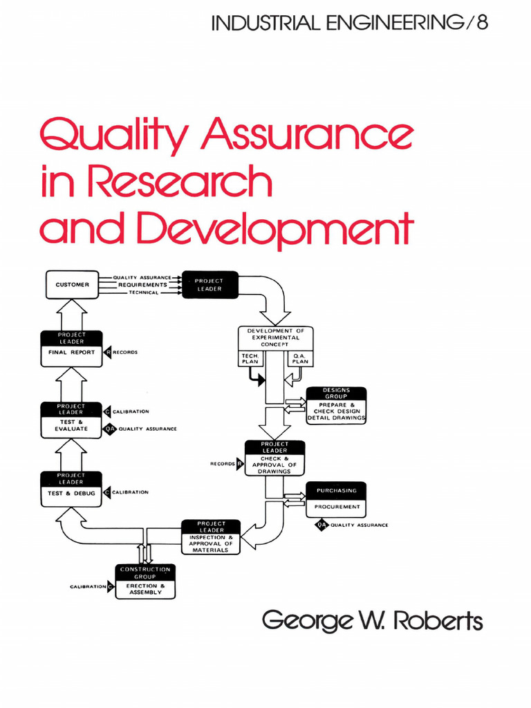 Quality Assurance in Research and Development (Roberts (Author) ) (Z-Library) | PDF | Quality ...