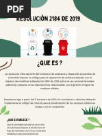 Resolución 2184 de 2019 | PDF