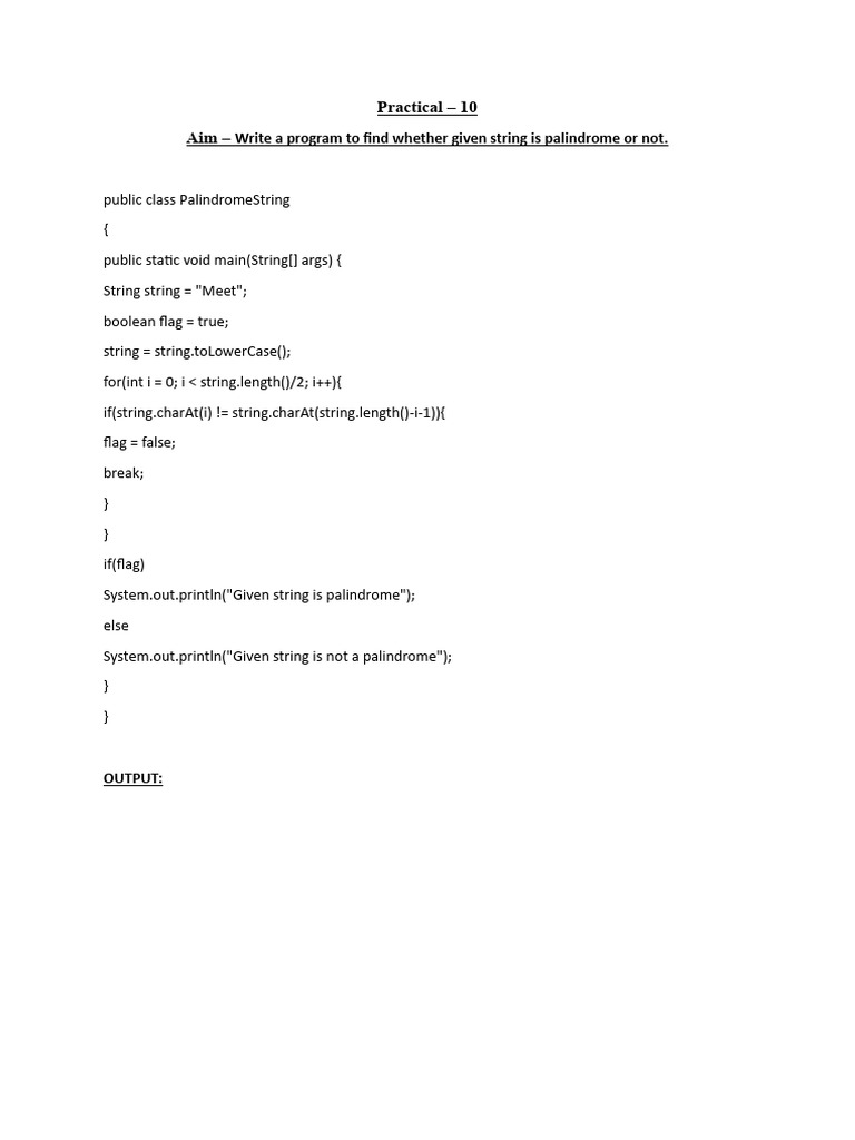 Practical - 10 | PDF