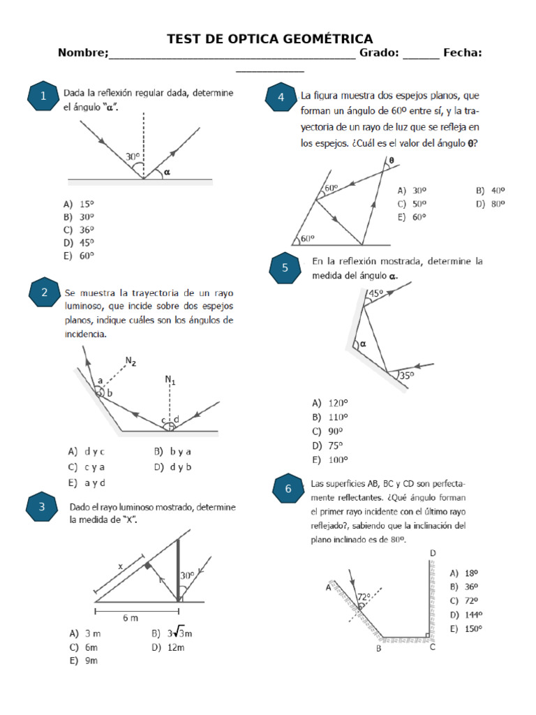 Test 3 Optica | PDF