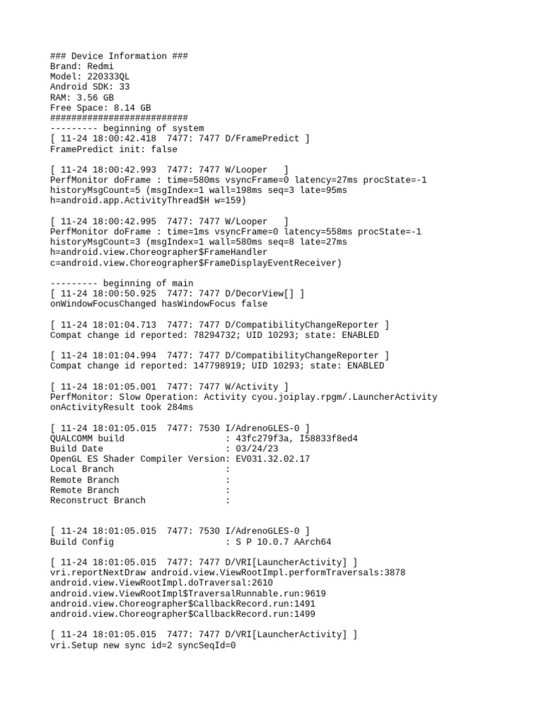 Log-2024 11 24 06 01 | PDF | Computing | System Software
