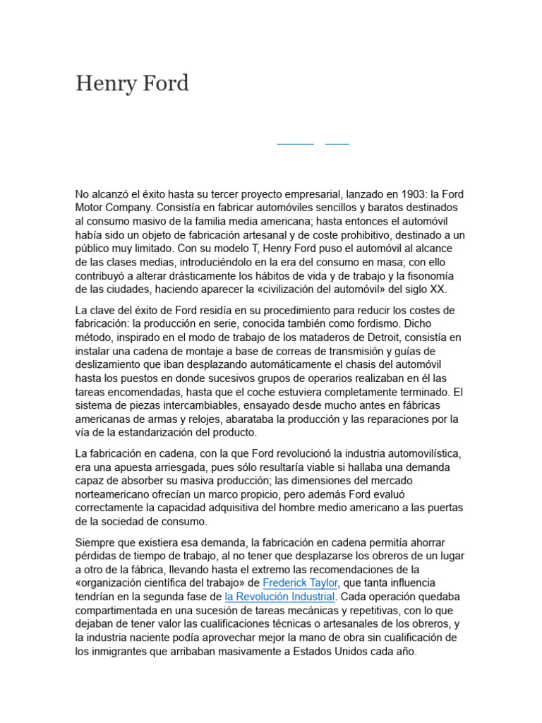 Henry Ford | PDF | Elon Musk