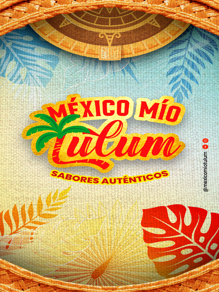Menú México Mío Tulum-1 | PDF