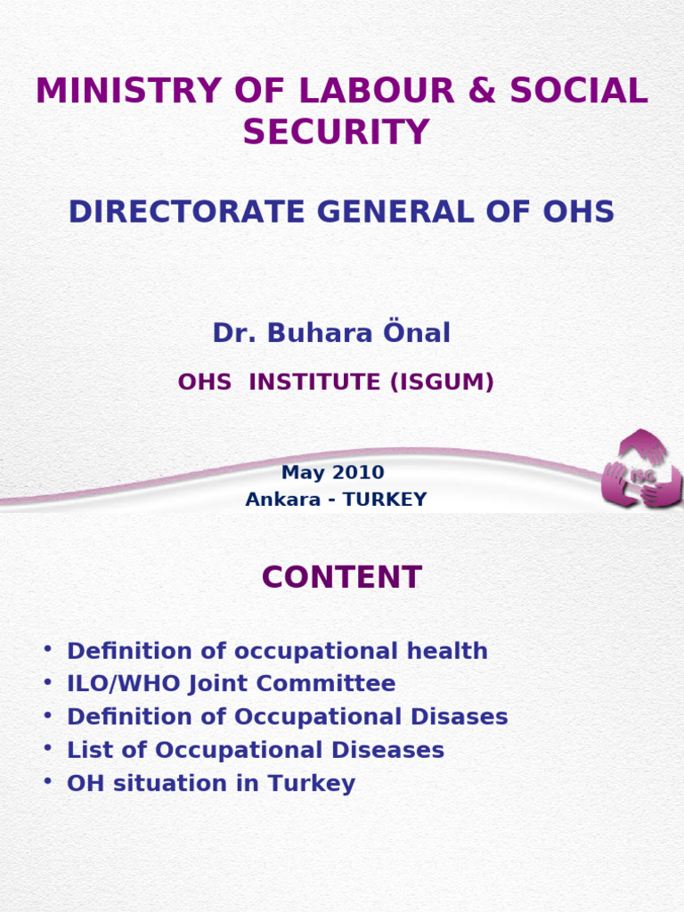 Pilot-Occupational Health and Diseases | PDF | Occupational Safety And ...