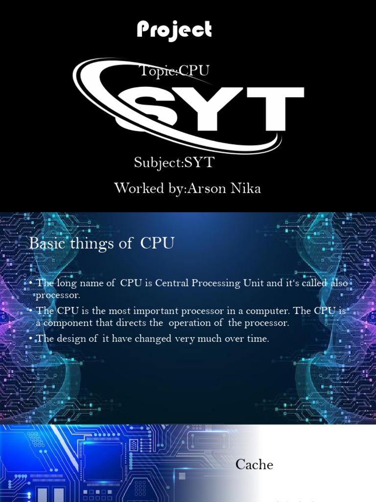 Syt Project | PDF
