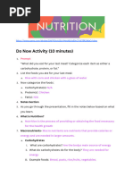 Year 8 Food and Nutrition Worksheet | PDF