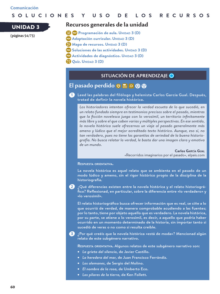 U3 Soluc | PDF | Adverbio | Gawain