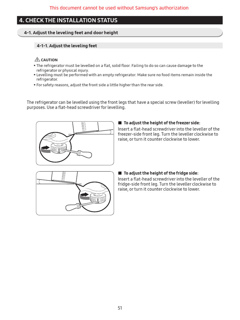 Operation Instruction & Installation | PDF | Refrigerator | Building ...
