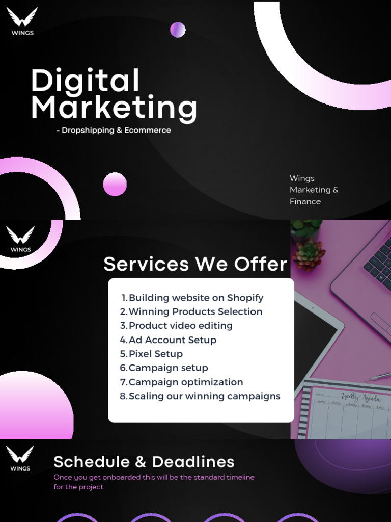 Digital Marketing Services | PDF | Digital Marketing | Business Process