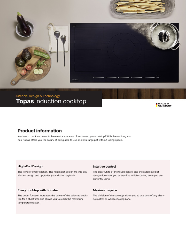 Datenblatt Benthaus Topas en | PDF | Manufactured Goods | Electricity