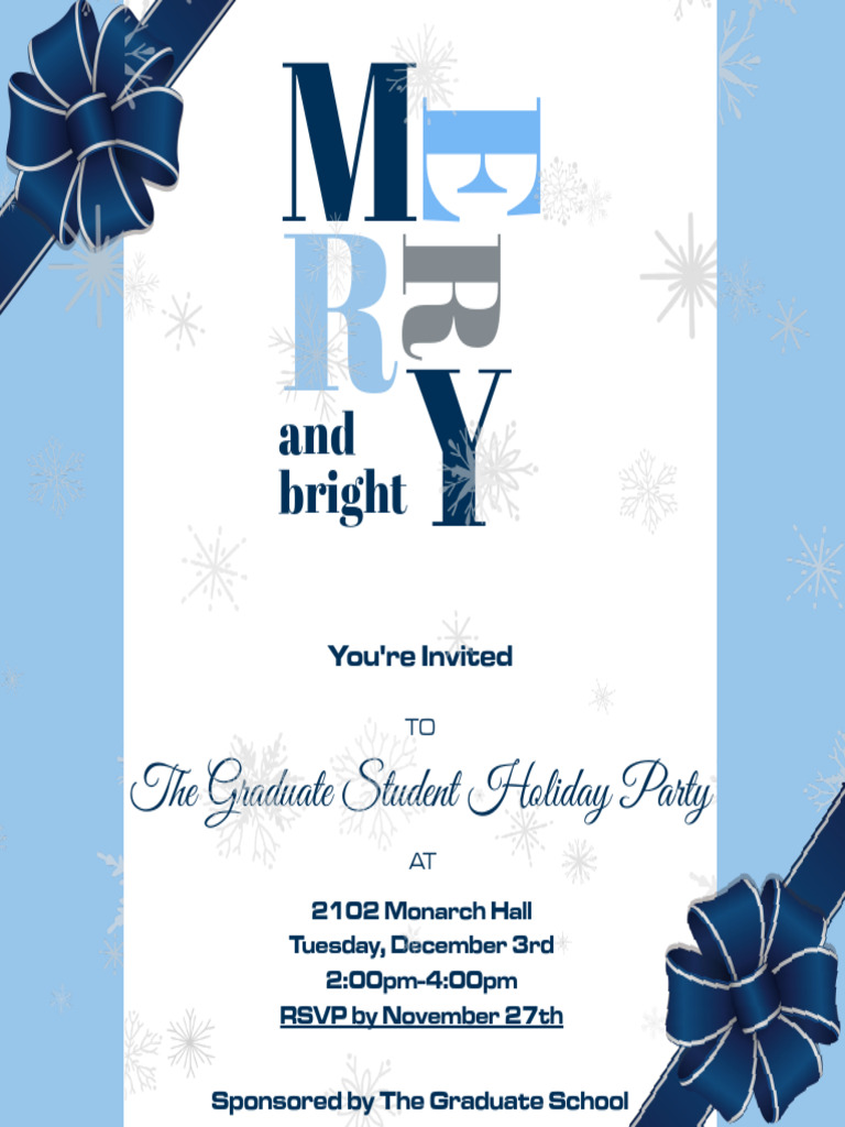 Holiday Party Invite PDF | PDF