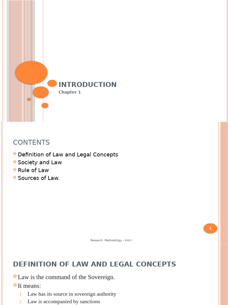 Chapter 1 | PDF | Rule Of Law | Sovereignty