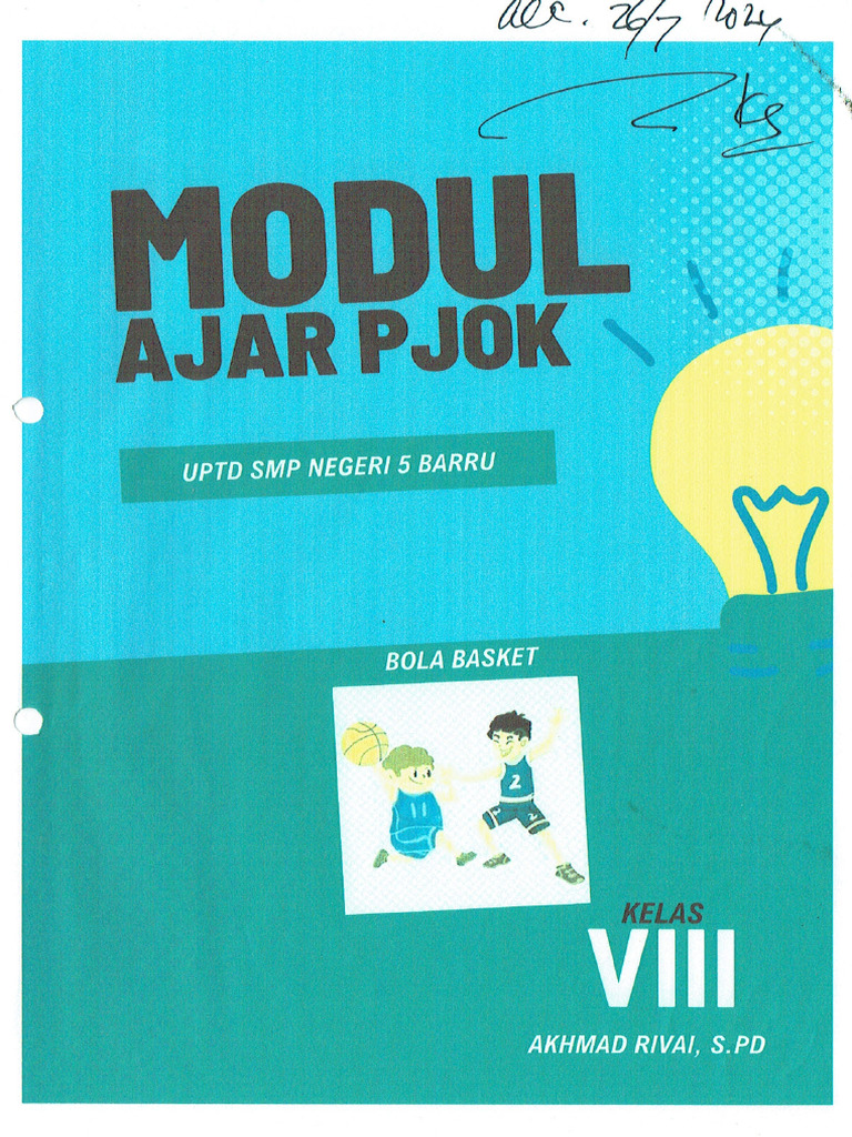 Modul Pjok | PDF | Karier & Perkembangan | Olahraga & Rekreasi