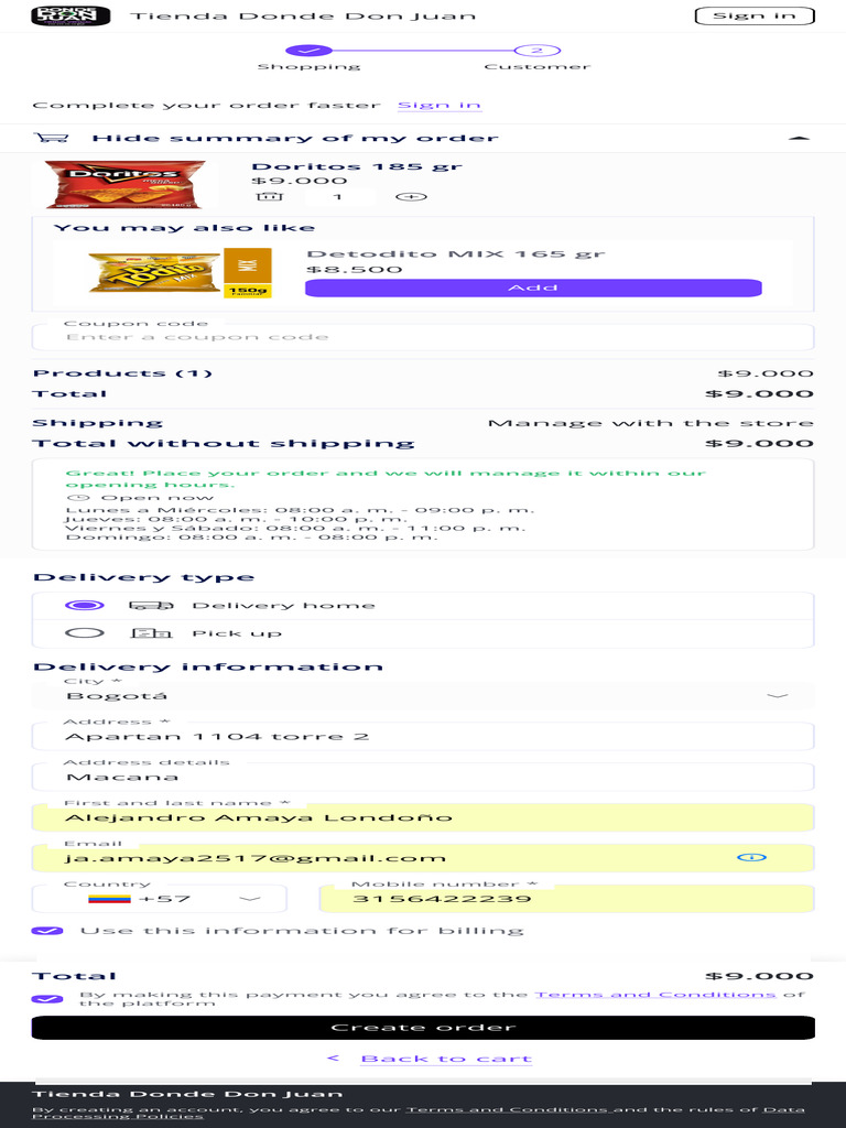 Folleto Tienda Donde Don Juan | PDF