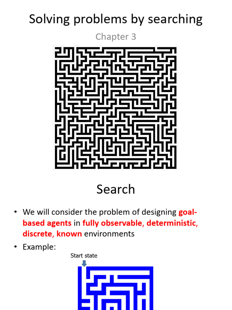 Lec04 Search Intro-1689184320071 | PDF | Graph Theory | Theoretical ...
