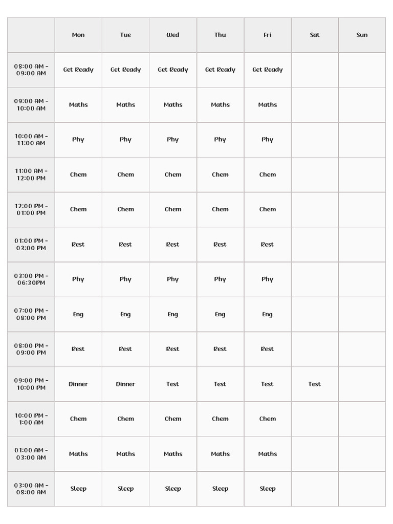 Timetable (1) 16may24 143326 | PDF | Science & Mathematics