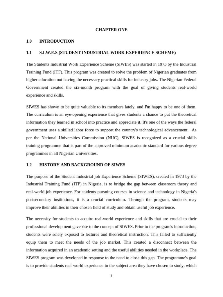 My SIWES Report 013755 | PDF | Laboratories | Standardization