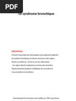 Sémiologie radiologique du syndrome bronchique | PDF | Poumon ...