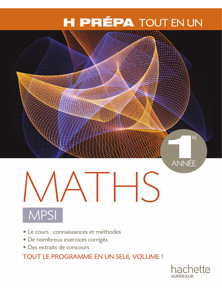 MATHS Mpsi 1ère Année | PDF | Mathématiques