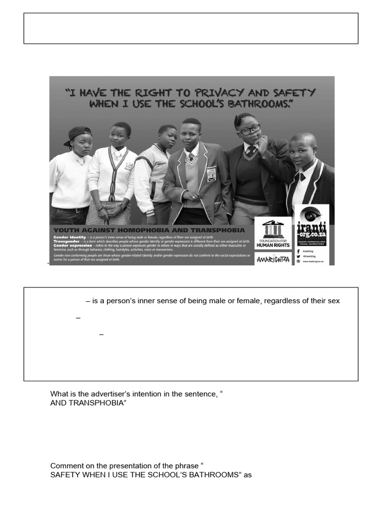 Ehl Post-Test 3&4 Visual Literacy | PDF | Gender | Gender Studies