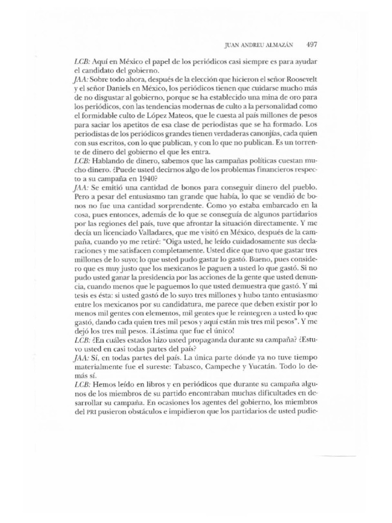 Juan Andreu Almazán Parte 2 | PDF | Ciencias sociales | Historia