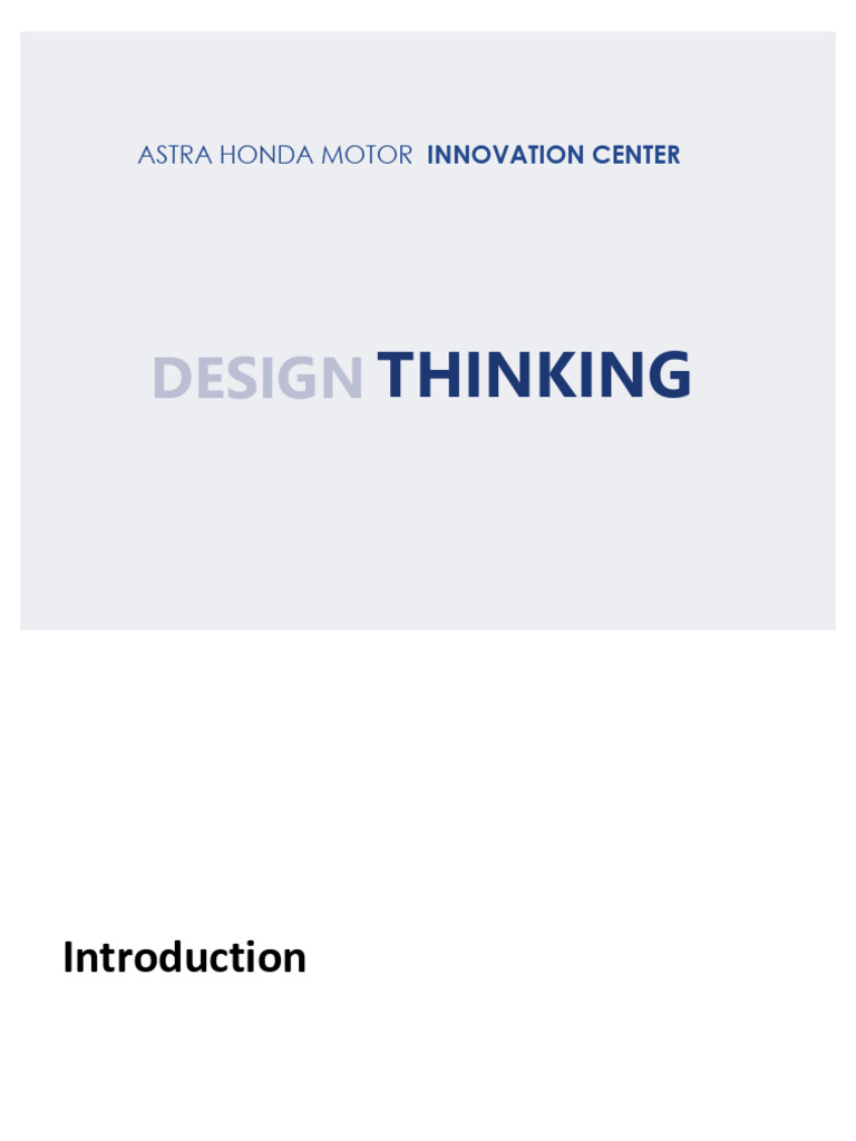Materi Design Thinking 2024 | PDF | Seni | Komputer