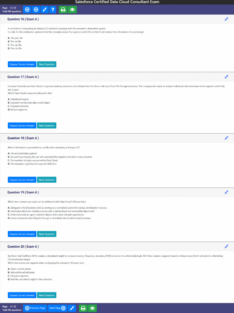 Sales Cloud Consultant Question P4 | PDF