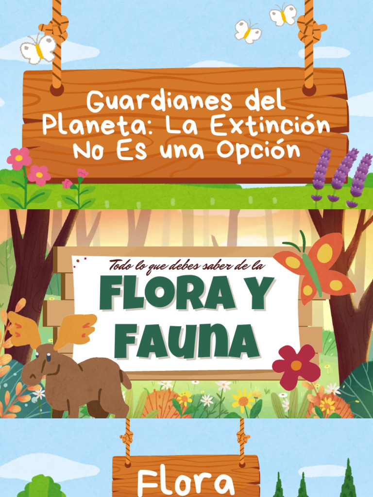 Flora y Fauna | PDF | Fauna | Habitat