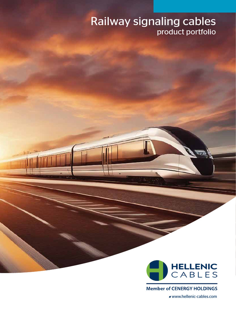 Railway Signaling Cables Brochure | PDF | Optical Fiber | Materials