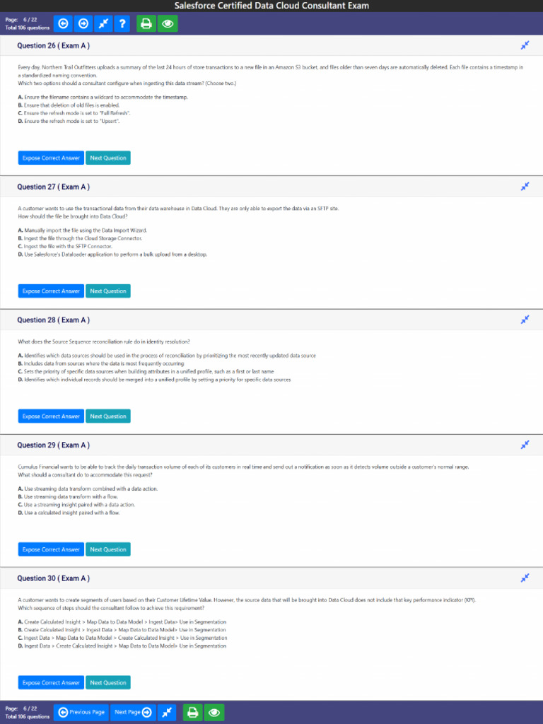 Sales Cloud Question - p6 | PDF